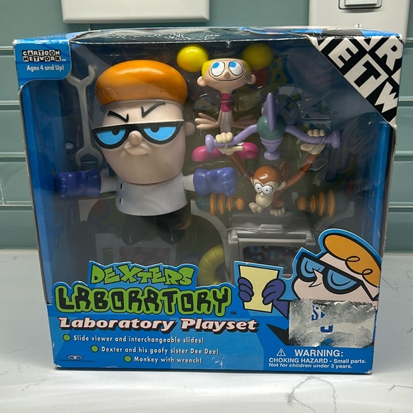 Cartoon Network | Toys | Dexters Laboratory Laboratory Playset Nip ...